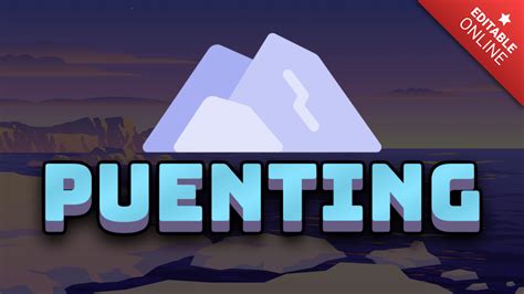 Puenting Editable Celeste Game Logo Text Effect Generator
