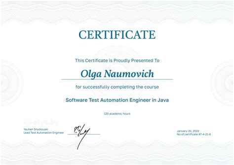 Olga Naumovich On Linkedin Java Automation