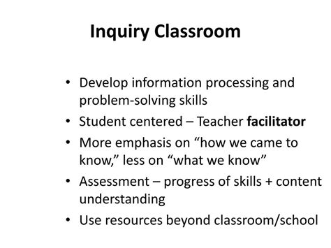 Ppt Inquiry Based Learning Hilary Engward Powerpoint Presentation