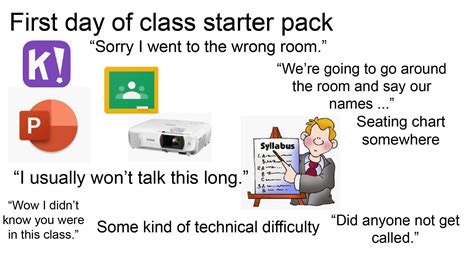 First Day Of Class Pack Rstarterpacks