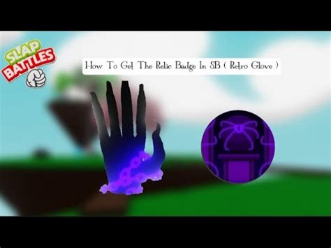 How To Get The Relic Badge In Slap Battles ( Null Glove 👏)+ Showcase |ROBLOX GAME - YouTube