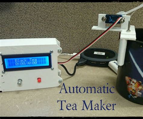 Automatic Tea Maker Tea Maker Fun Cup Arduino