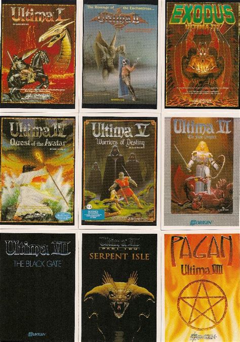 Ultima Collection Game Cards The Codex Of Ultima Wisdom A Wiki For