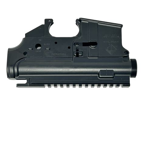 Ati Milsport Lower And Upper Receiver Set Stripped Aluminum Winter