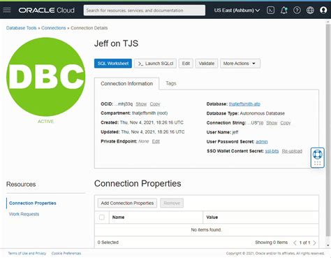 Database Tools Service Deep Dive The Sql Worksheet