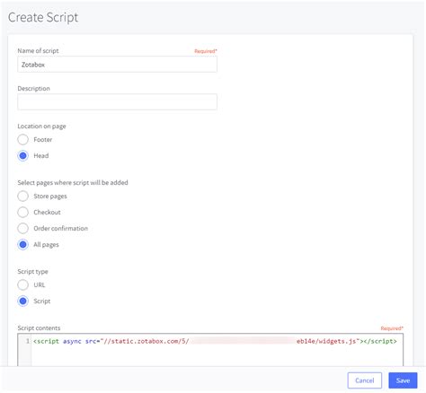 BigCommerce Embed Code Instructions