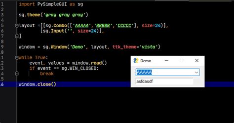 Bug Systemdefault Theme Failed To Apply On Selected Combo Text Issue Pysimplegui