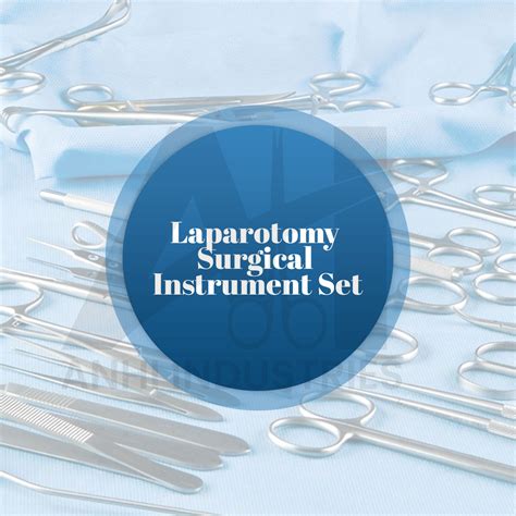 Laparotomy Surgical Instrument Set Best Surgical Medical Supplies