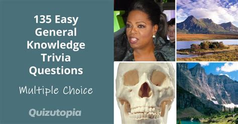 145 Easy Trivia Questions And Answers Multiple Choice Quizutopia