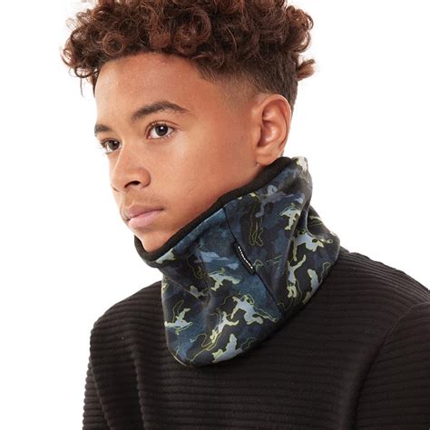 Buy Fortnite Boys Emotes Camo Snood Black