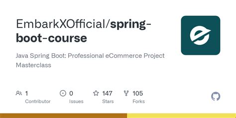 Github Embarkxofficialspring Boot Course Java Spring Boot