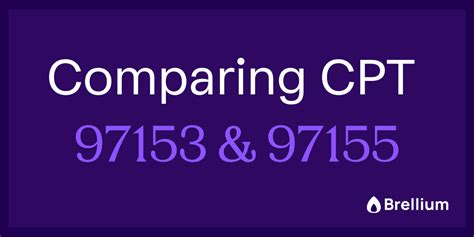 Cpt Code 97153 Vs 97155 Key Differences And Best Practices