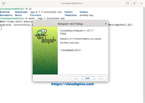 Install And Use Wine 10x On Debian 12 Bookworm Cloudspinx