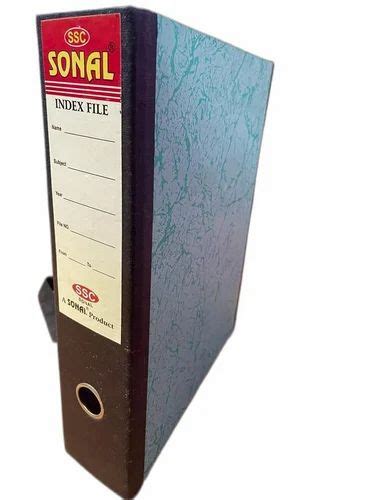 Hard Binding Cardboard Sonal Box File For Office At ₹ 45 Piece In New Delhi