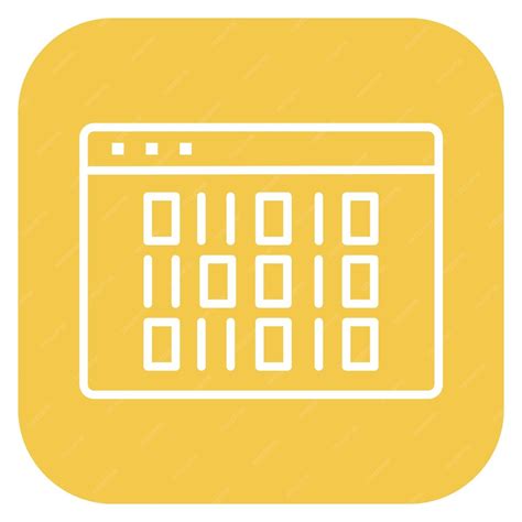premium vector binary code vector illustration
