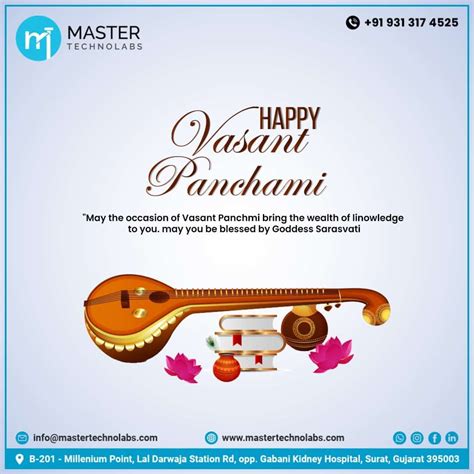Master Technolabs On Linkedin Vasantpanchami Springfestival