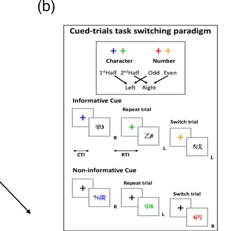 A Stop Signal Task Paradigm B Task‐switching Paradigm C 2‐back Download Scientific