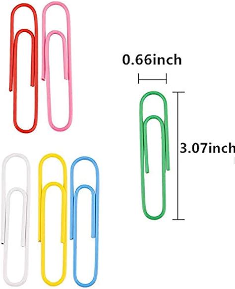 Big Paper Clips Jumbo 50 Pack Jumbo 3 Inch Paper Clips In Assorted