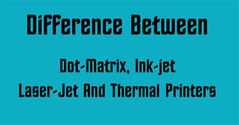 Dot Matrix Ink Jet Laser Jet Thermal Printers AHIRLABS