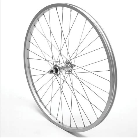 Oxford Front Wheel Hybrid Silver Single Wall Nutted Julies Cycles