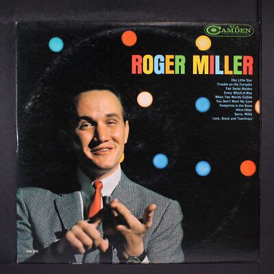 Roger Miller Roger Miller Rca Camden 12 Lp 33 Rpm Ebay