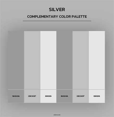 Silver Color Palettes