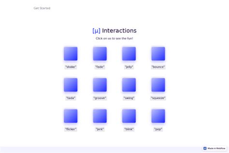 micron js interaction library webflow