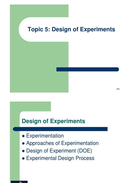 design of experiments pdf experiment design of experiments