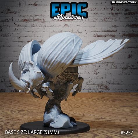Giant Beetle Flying By Epic Miniatures Ancient Nature Infanterie