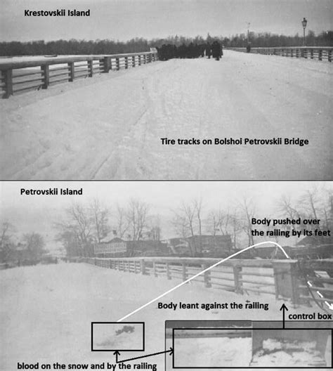 The Assassination Of Grigori Rasputin Images Taken When He Was Found