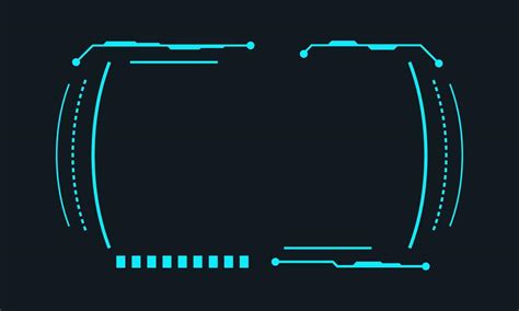 Futuristic Interface Ui Elements Holographic Hud User Interface Elements High Tech Bars And