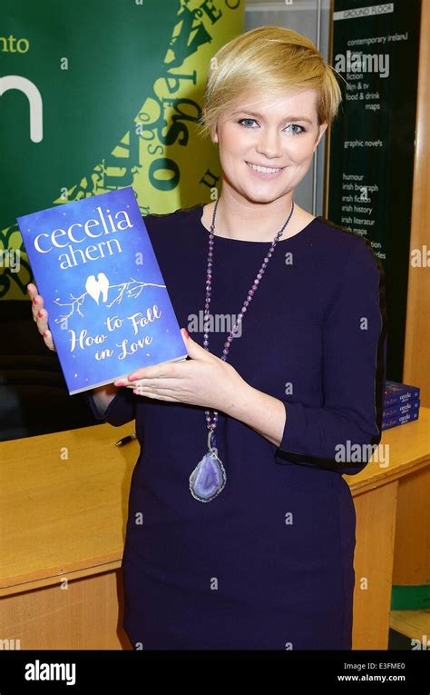 Cecelia Ahern Signs Her New Book How To Fall In Love At Easons O