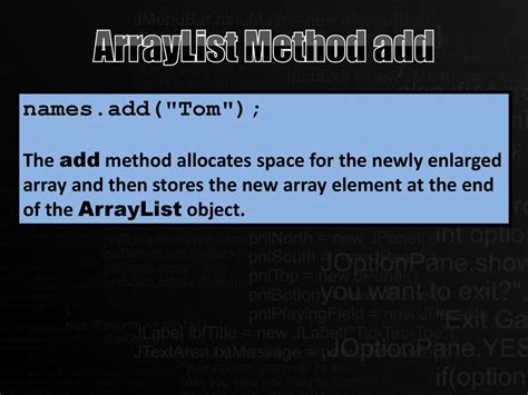 With The Arraylist Class Ppt Download