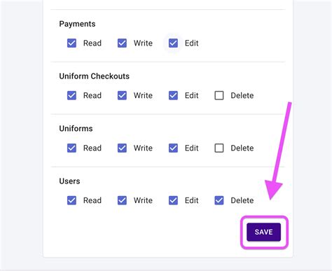 Manage User Permissions