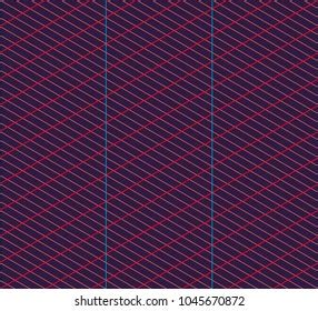 Isometric Grid Vector Seamless Pattern Contemporary Stock Vector Royalty Free