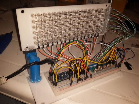 Rgb Led Matrix Text Scroller 7 Steps Instructables