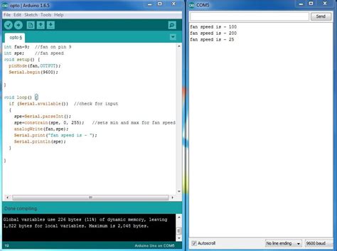 如何使用ARDUINO板隔离和控制 v PC风扇的速度 电子发烧友网