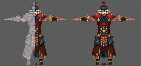 角色游戏三国 3d模型 9 Obj Free3d