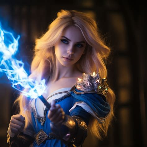 Blonde Mage 6 By Byanel On Deviantart