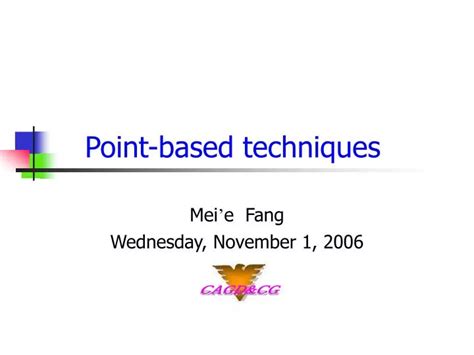 Ppt Point Based Techniques Powerpoint Presentation Free Download
