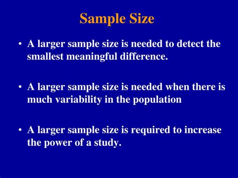 PPT Sample Size Consideration In Clinical Research PowerPoint