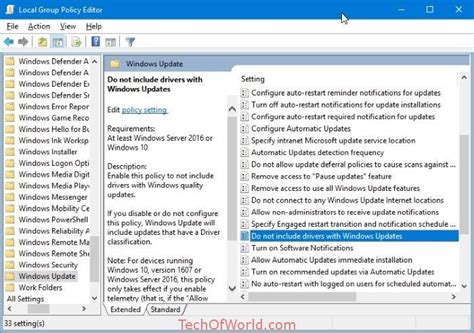 how to stop windows 10 from automatically updating drivers techofworld