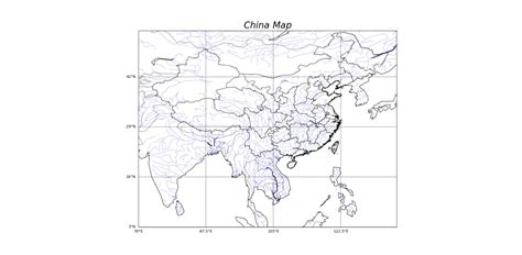 Python画中国的轮廓利用python绘制中国地图(含省界、河流等)京东手机的博客 Csdn博客 Python画中国的轮廓利用python绘制中国地图(含省界、河流等)京东手机的博客 Csdn博客