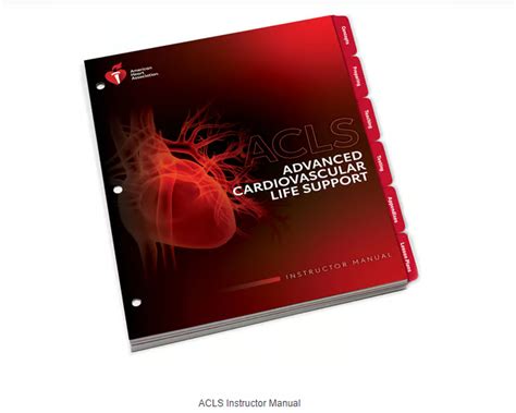Advanced Cardiac Life Supportacls Courses Aha Books Not Included