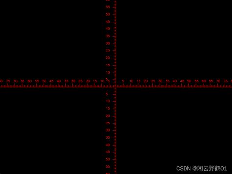 使用opencv在图像上画带刻度线的十字线，以图像中心点为0点opencv画十字 Csdn博客