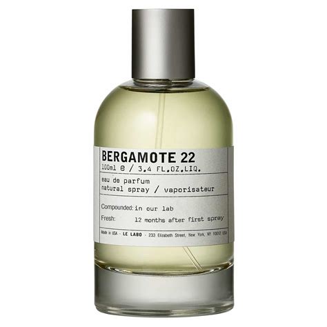 Perfume Le Labo Bergamote 22 Edp Unisex Original En Chile Zonaperfumes
