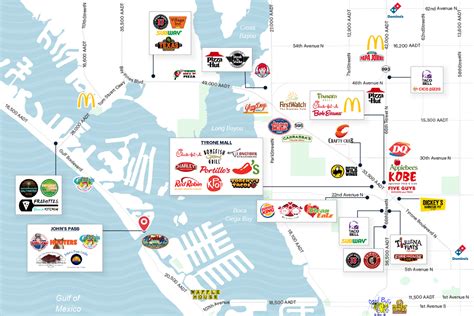 Map Of Johns Pass Florida