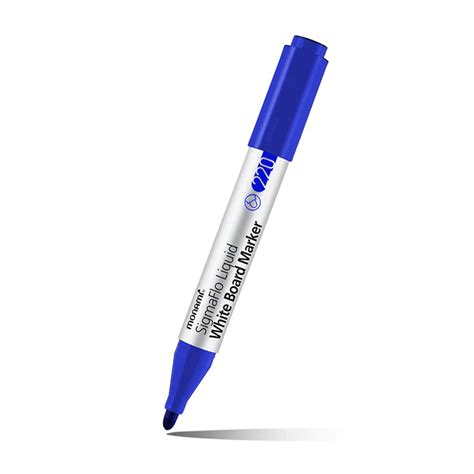 Plumón Pizarra Monami Sigmaflo Liquid 220 2 Mm Azul