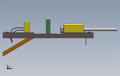 激光传感器动画solidworks 2017模型图纸免费下载 懒石网