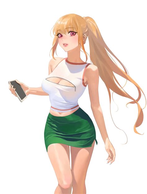 Kitagawa Marin Sono Bisque Doll Wa Koi Wo Suru Drawn By Hongcasso